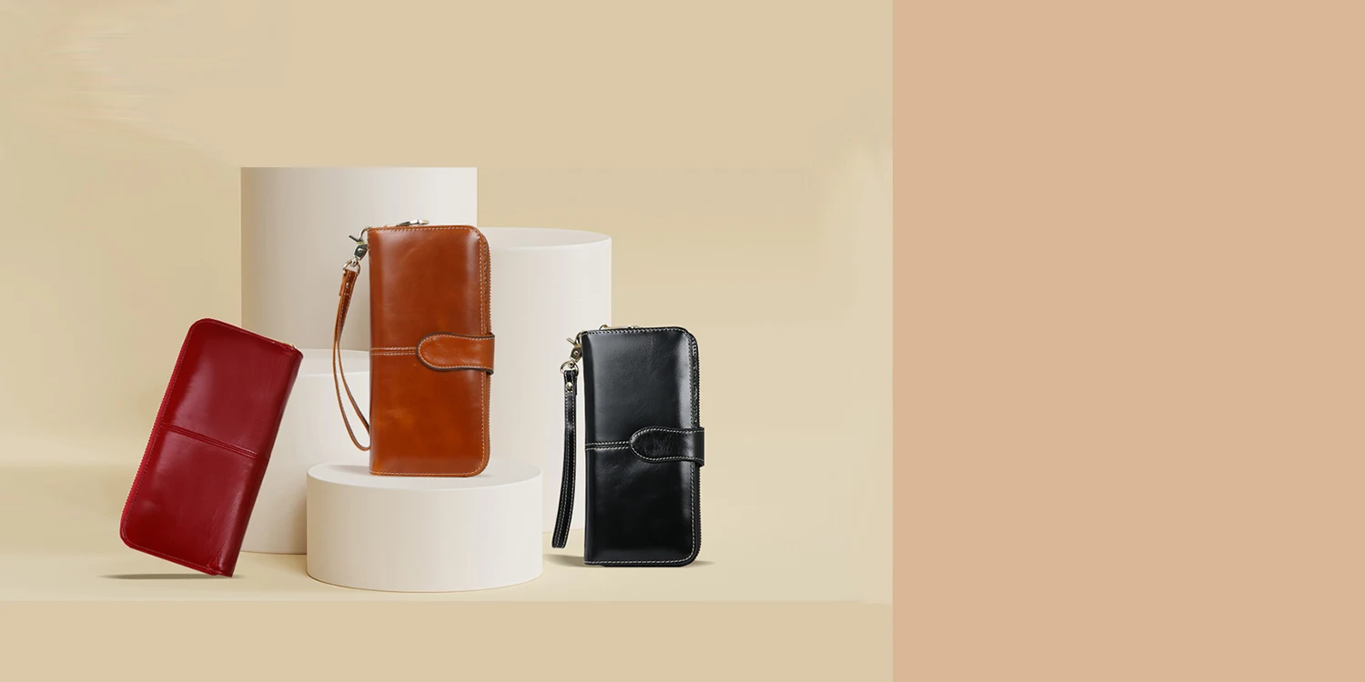 HESHE Genuine Leather Handbags - Stylish & Durable